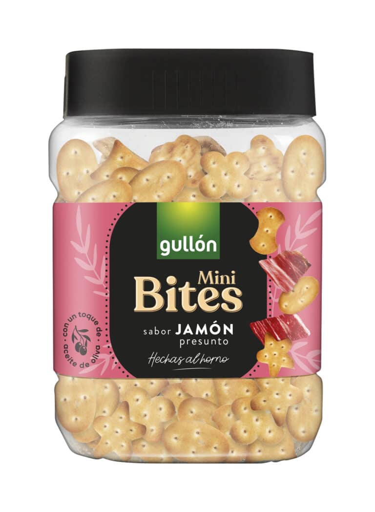 Galletas Mini Bites Jamon | Gullón