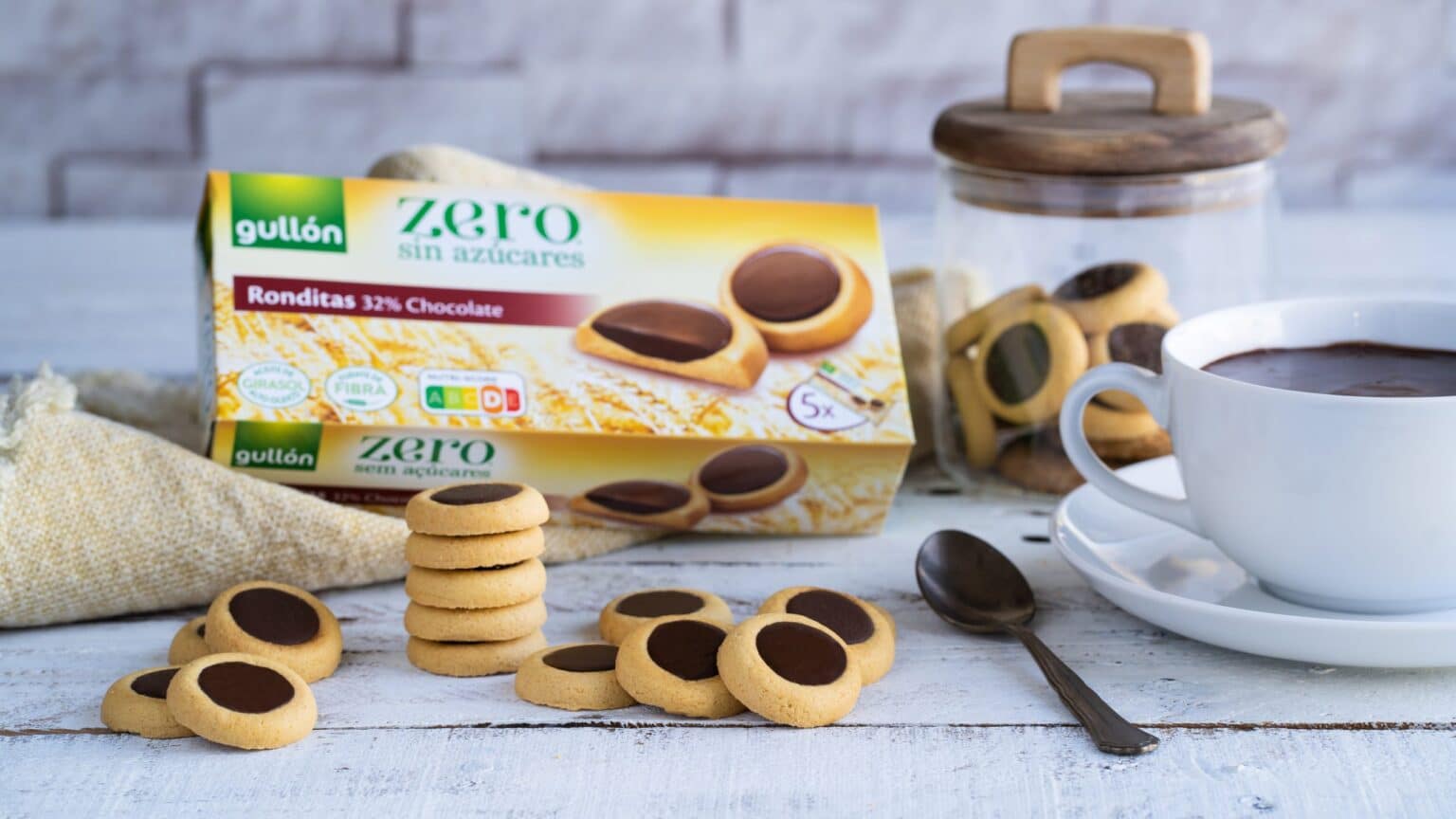 Galletas Ronditas Zero Sin Azúcares | Gullón